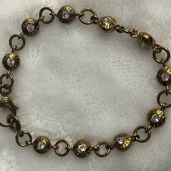 henri bendel | Jewelry | Henri Bendel Elegant Gold Bracelet With ...